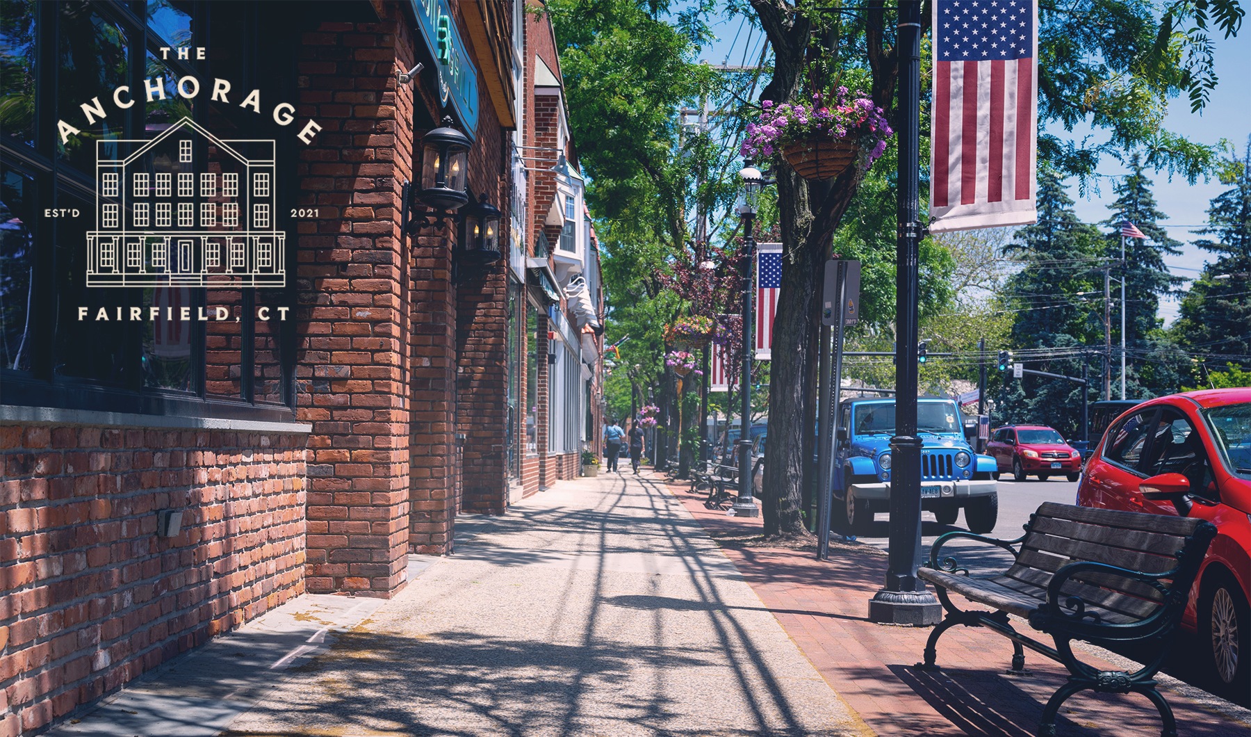 The Anchorage, a walkable apartment community in downtown Fairfield